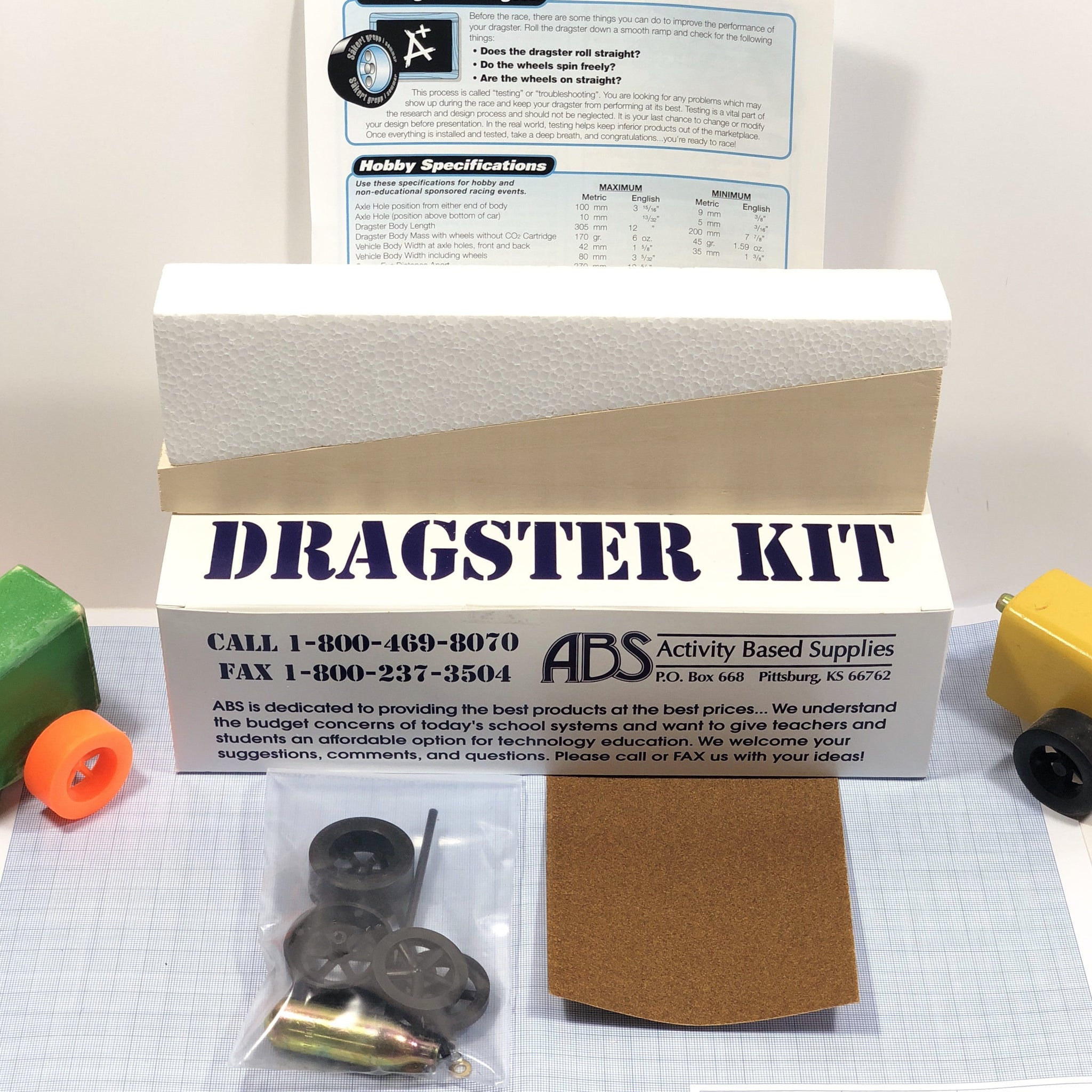 CO2 Dragsters – Activity Based Supplies